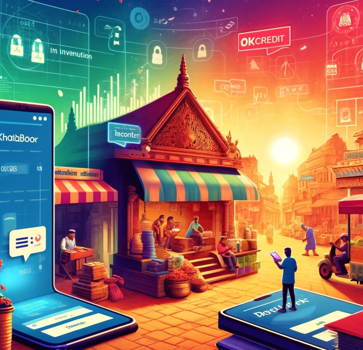 MyBillBook vs. OkCredit vs. Khatabook - Strategy Boffins